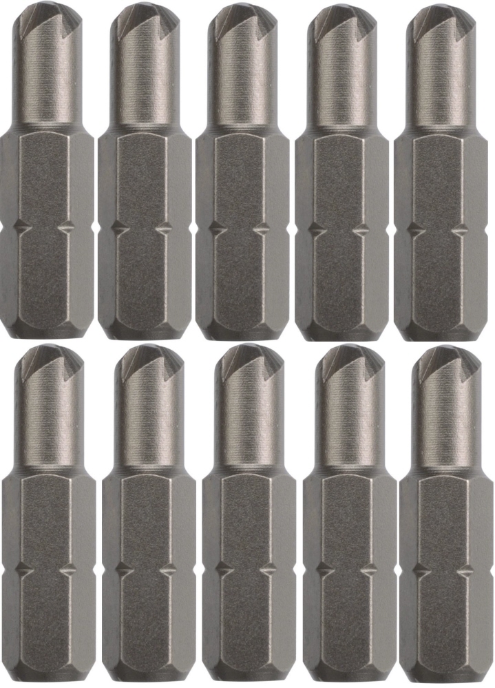 Embouts pour vis inviolables / indévissables | LocTec | 25 mm | 10 pcs